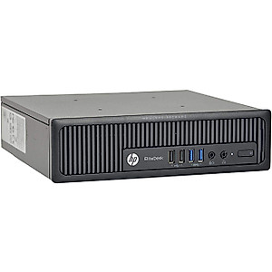 HP 800 G1 USFF Computer Desktop PC, Intel Core i5 3.2GHz Processor, 8GB Ram, 320GB Hard Drive, WiFi | Bluetooth, 1080p Webcam, Wireless Keyboard & Mouse, 22 Inch Monitor, Windows 10 (Renewed)