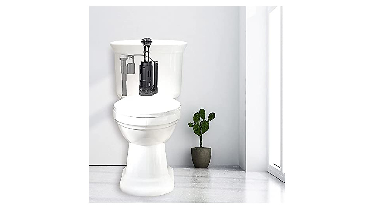 R&T A2422M Dual Flush Valve - Efficient Toilet Repair Kit