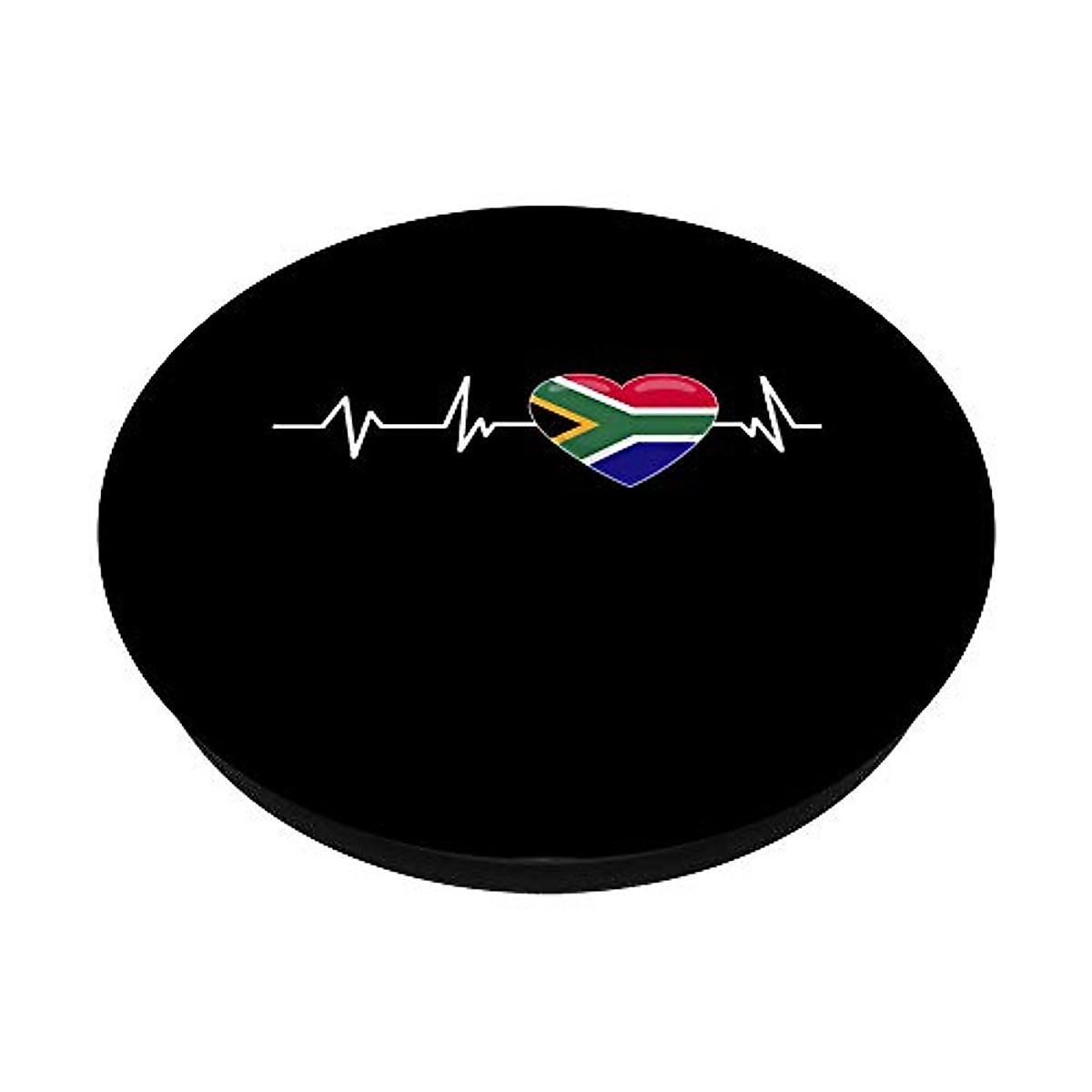 South Africa Heartbeat Travel Lover Gift South Africa PopSockets PopGrip: Swappable Grip for Phones & Tablets