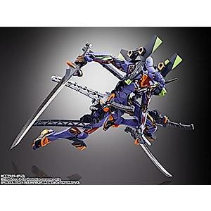 TAMASHII NATIONS Tamashi Nations - Neon Genesis Evangelion - Weapon Set for Evangelion, Bandai Spirits Metal Build
