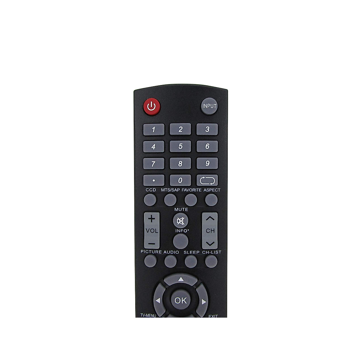 HCDZ Replacement Remote Control for Dynex TV-5620-82 HTR-274E DX-LDVD22-10A DX-LDVD19-10A DX-LTDVD22-09 DX-LTDVD19-09 DX-LTDVD20 LCD HDTV/DVD Combo