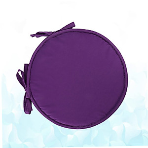 CAXUSD Outdoor Chair 1pc Office Round Cushion Pillows for Couch Chair Seat Cushion Seat Cushions for Home High Stool Non- Purple Car Seat Cushion