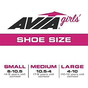 Avia Girls' Socks - 10 Pack Athletic Low Cut No Show Cushioned Liners, Size Medium, Turquoise Multi