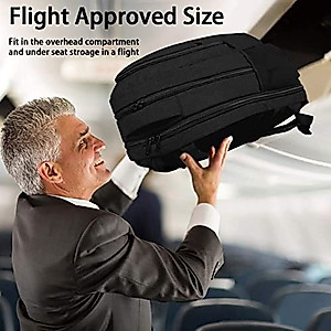 Matein Business Travel Backpack, Extra Large TSA Friendly Work Backpack with USB Charging Port and Laptop Compartment,Water Resistant College School Backpack for Men Women Fits 17 Inch Laptop Notebook