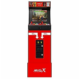 UNICO MVSX Arcade with Base and Riser Set, Pre-Loaded 50 SNK Official Genuine Retro Games, Including The King of Fighters/Samurai/Metal Slug and More
