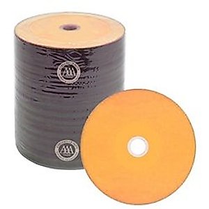 100 Spin-X Diamond Certified 48x CD-R 80min 700MB Orange Color Top Thermal Hub