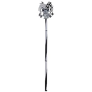 California Costumes Psycho Jester Black and White Cane Standard