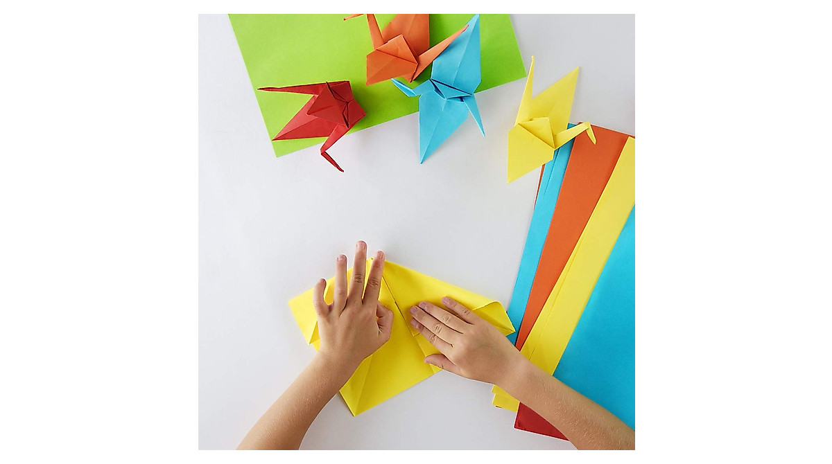 Colored Paper A4 100 Sheets in 10 Colors for Creative Crafts
