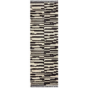 Chris Loves Julia x Loloi Alice Collection ALI-03 Cream / Charcoal 18" x 18" Sample Rug
