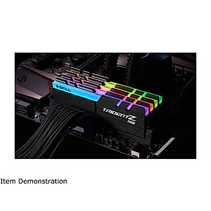 G.SKILL Trident Z RGB Series (Intel XMP) DDR4 RAM 128GB (4x32GB) 3200MT/s CL16-18-18-38 1.35V Desktop Computer Memory UDIMM (F4-3200C16Q-128GTZR)