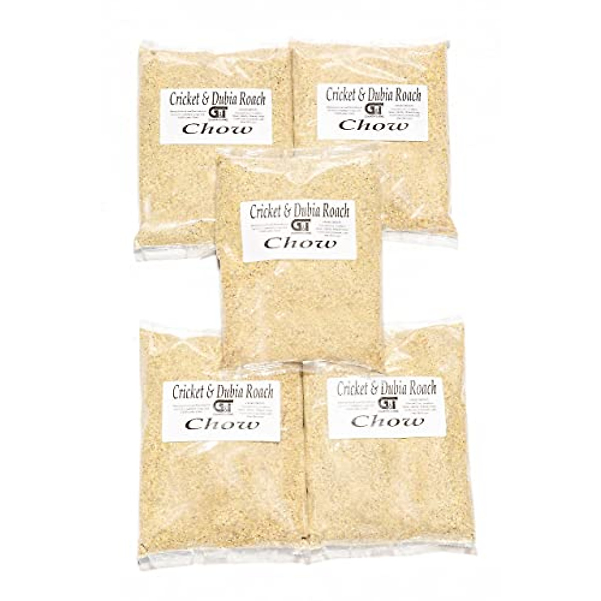 G&T Country Living Cricket and Dubia Roach Chow (5 Lbs.) - Chow to Raise Your Feeder Crickets and Dubia Roaches