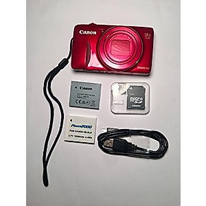 Canon 9342b001 16.0 Megapixel Powershot(r) Sx600 Digital Camera (red) 6.20in. x 5.60in. x 2.20in.