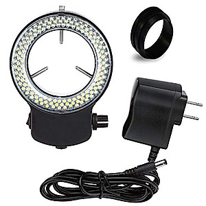 PARCO Scientific PMLIFR-09B Black Adjustable 144 LED Ring Light