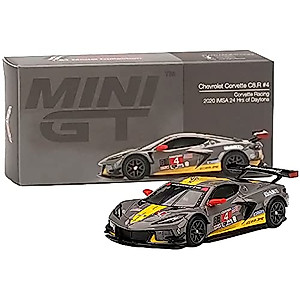 Truescale Miniatures Chevy Corvette C8.R #4 IMSA 24H of Daytona (2020) Limited Edition to 3600 Pieces Worldwide 1/64 Diecast Model Car by True Scale Miniatures MGT00254