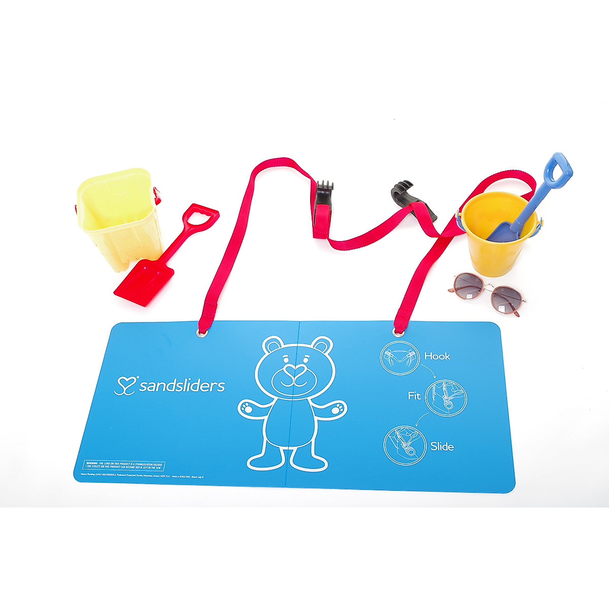 SandSliders - Aid to Ease Movement of Stroller over Sand