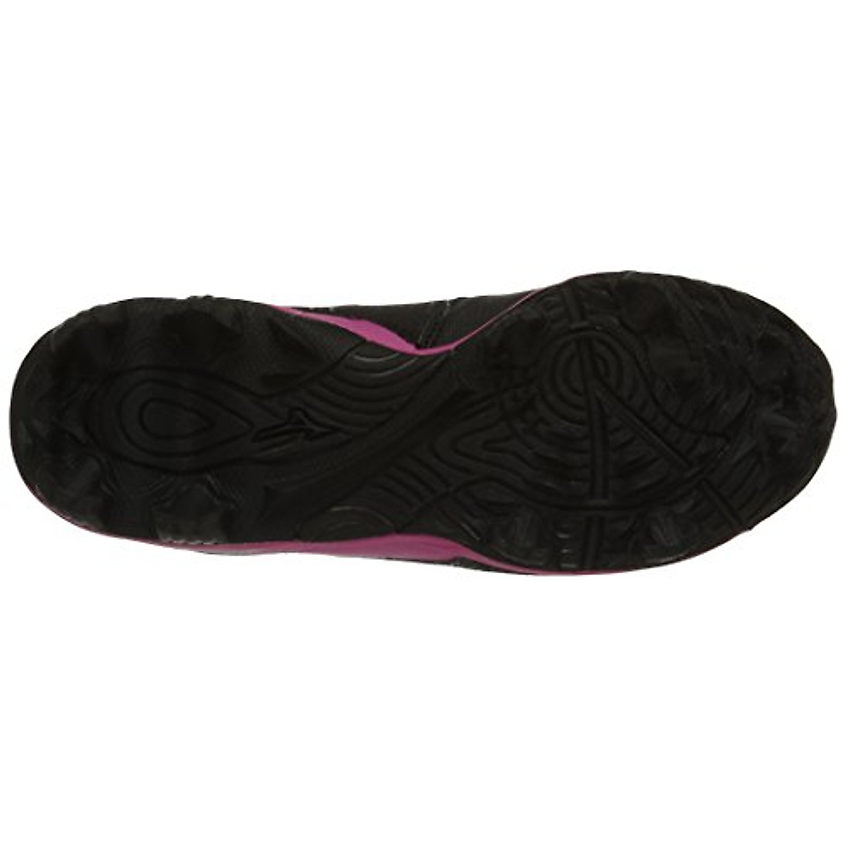 Mizuno 9 Spike ADV YTH FINCH FRHSE6 BP Youth Girls Molded Cleat (Little Kid/Big Kid), Black/Pink, 4.5 M US Big Kid