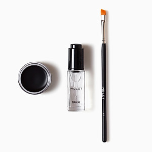 Inglot Eye Essentials Set | Duraline + AMC Eyeliner Gel 77 + Makeup Brush 31T |