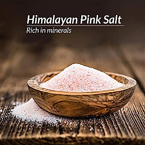 Himalayan Chef Pink Himalayan Salt, Fine Grain - 1 lbs (1 Pound Bag)
