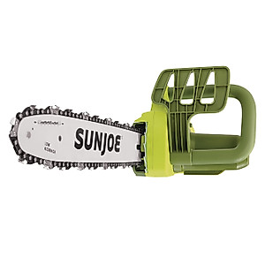 Sun Joe SWJ599E 14-inch 9-Amp Tree Limb Master Electric Handheld Chainsaw with Low-Kickback