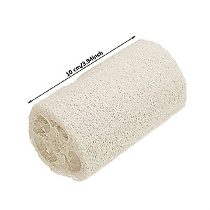 INGVY Dry Brushing Body Brush Natural Loofah Sponge Natural Loofah Sponges Exfoliator Scrubber Body Dead Skin Remover Bathroom Kitchen Accesories