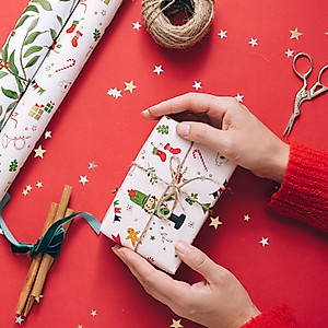 ValBox 6x6x4 Gift Boxes with 98ft Twine 20 Pack White Paper Gift Boxes with Lids for Gifts, Crafting Cupcake Boxes, Easy Assemble Bridesmaids Proposal Boxes