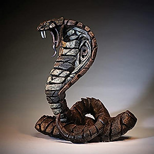 Enesco Edge Sculpture Cobra Figurine 16 x 11.5 x 13.5 Inch 6009907