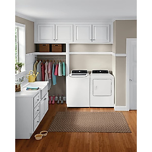 Frigidaire FFTW4120SW 4.1 cu. ft. High Efficiency Top Load Washer, 12 wash cycles, Quick Wash, Delicate, Hand Wash, Active Wear, Heavy Duty, Stainless Steel Drum, in White