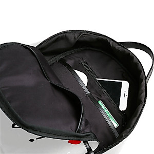 Use4 Hipster Cat Union Jack Polyester Backpack School Travel Bag (Color12)