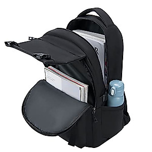 COMIFAS Backpack computer bag waterproof durable travel men's and women's multifunctional backpack (black)