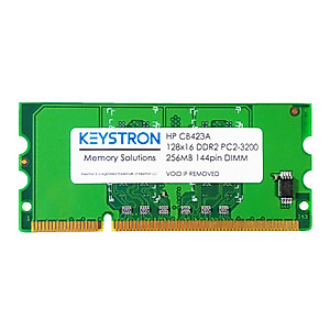 Keystron CB423A 256MB DDR2 144-pin DIMM Printer Memory for HP Laserjet CP2025x CP5225x CP5225dn Laser Jet Pro CP1525NW