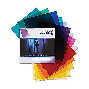 Rosco Color Effects Filter Kit, 12 x 12" Sheets
