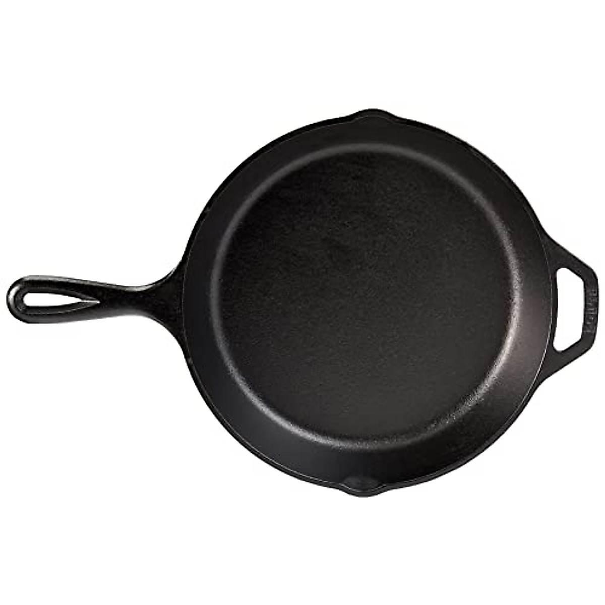 Lodge 10 Inch Cast Iron Chef Skillet. Pre-Seasoned Cast Iron Pan with Sloped Edges for Sautes and Stir Fry.