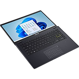 ASUS 14" Laptop, Intel Celeron N4020 Processor, 4GB DDR4 RAM, 64GB eMMC, NumberPad, Windows 11 Home, Star Black, with MTC PC Accessories
