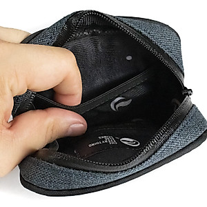 Skunk GoCase Smell Proof Bag Denim Navy (visit the store) with SK9 Premium odorless Technology (Denim Navy)