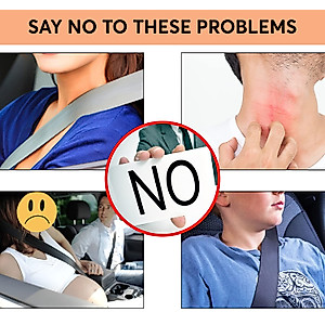 AprilLove I Have Serve Non-Verbal Autism Awareness Seat Belt Covers Special Need Autistic Car Seat Belt Covers for Kid Children Medical Alert, 7'' x 10''