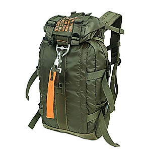 ARMYCAMO AIR FORCE Parachute Buckles Rucksacks Nylon Tactical Backpack Deployment Bag Olive