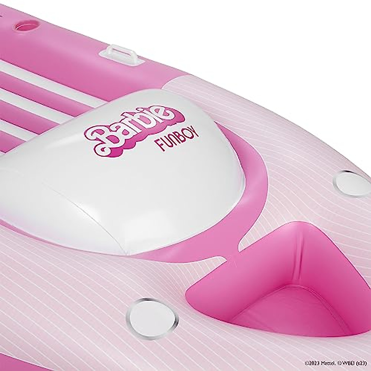Barbie The Movie & FUNBOY Speed Boat Inflatable Pool Float Medium