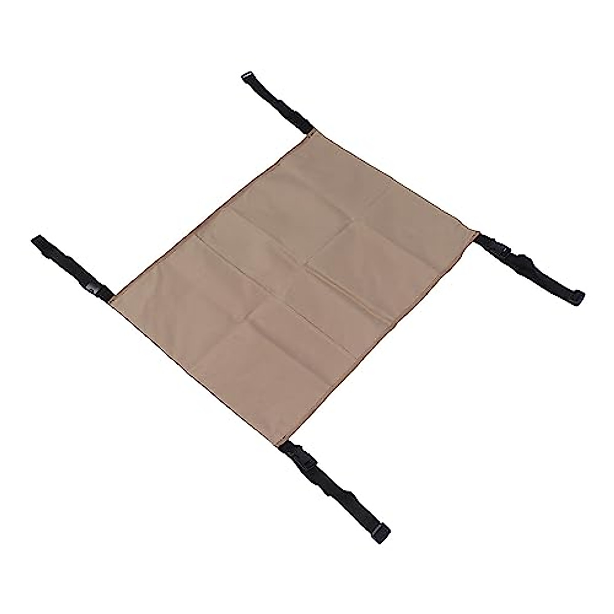 Fdit Dual Oxygen Tank Holder Bag,Portable Cylinder Backpack Wide Applicability with Mesh Storage Bag for Easy Installation (Khaki)