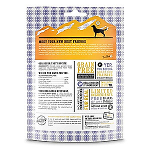 I and love and you Nice Jerky Bites - Grain Free Dog Treats, Chicken + Duck, 4-Ounce, Pack of 1