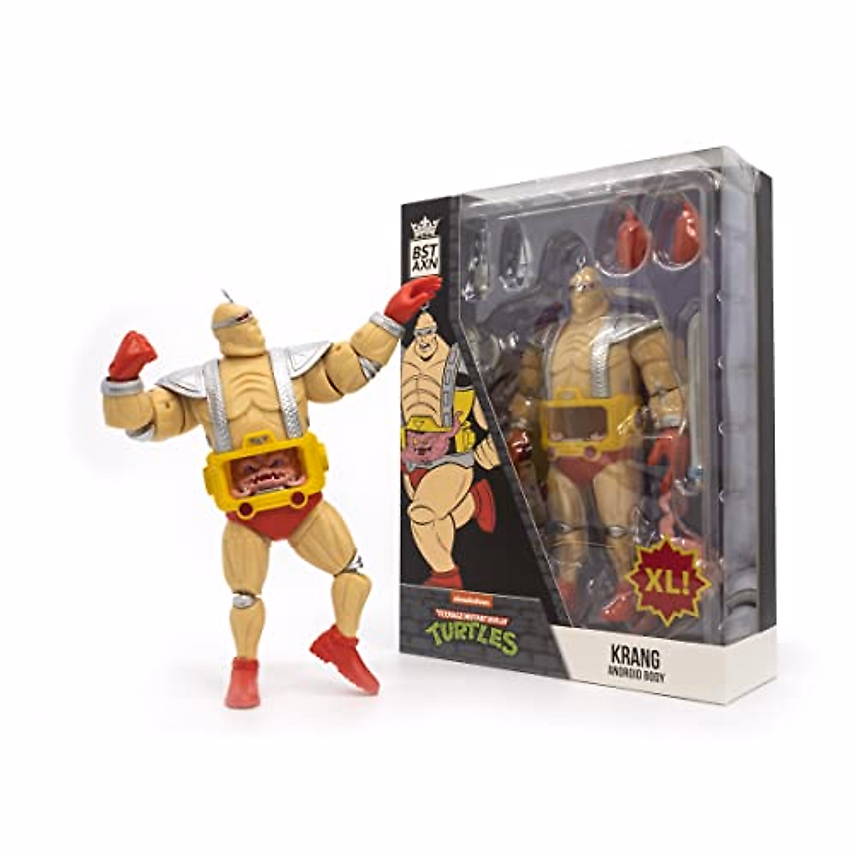 The Loyal Subjects Teenage Mutant Ninja Turtles Krang with Android Robot BST AXN 8-inch XL Action Figure