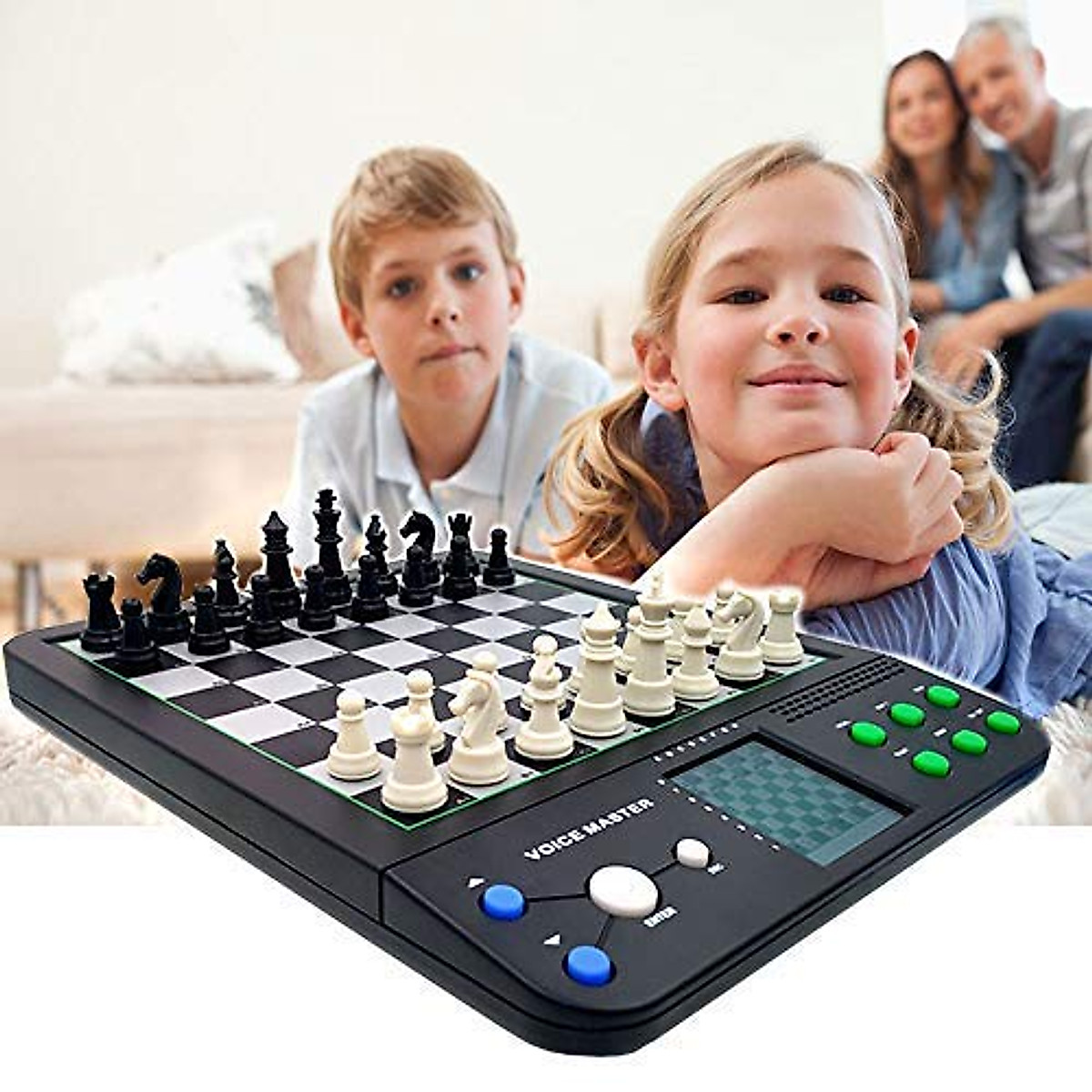 iCore Electronic Chess Set - Teach and Play with The Smart Chess Computer Game Board - Ideal for Beginners and Improving Players
