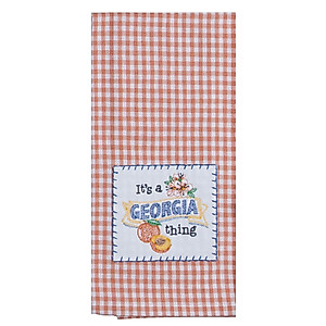 Kay Dee Designs 2 Piece Home State of Georgia Embroidered Kitchen Towel Bundle