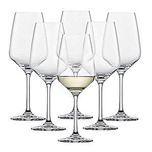 Schott Zwiesel 115670 Wine Glass, Clear, 12.8 fl oz (356 ml), TASTE White Wine, Pack of 6