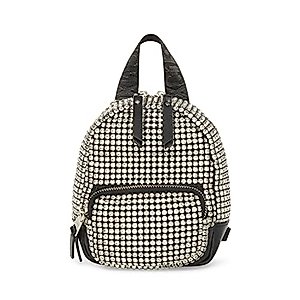 Steve Madden STIFFA Rhinestone Mini Backpack, Black