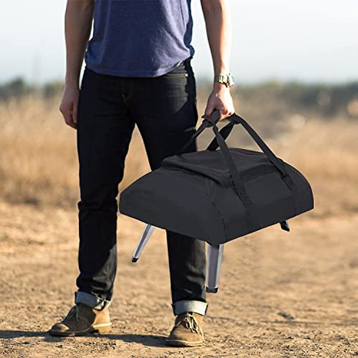 Pizza Oven Cover for Ooni Koda 16, Heavy Duty & Waterproof & Dustproof Cover for Pizza Oven with Pocket Outdoor Carry Accessories