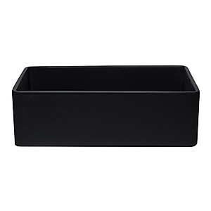 ALFI brand AB3320SB-BM Kitchen Sink, Black Matte