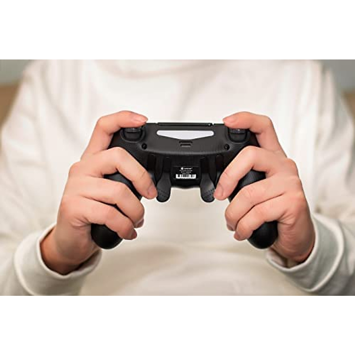 Sonicon Wireless Elite Controller w/ 4 Remappable Back Paddles, Customized Modded Gaming Controller Compatible for PS4, PC, Switch, Raspberry Pi Retropie Emulators