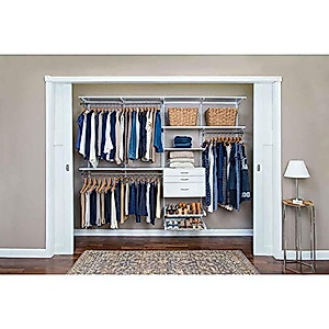 Organized Living freedomRail Reveal Shoe Shelf - Nickel