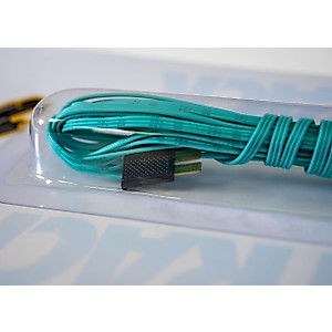 Bachmann Trains 10’ REMOTE SWITCH EXTENSION WIRE - GREEN (1/card)