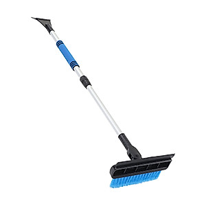4 in 1 Aluminum Alloy Car Retractable Snow Brush and Ice Scraper